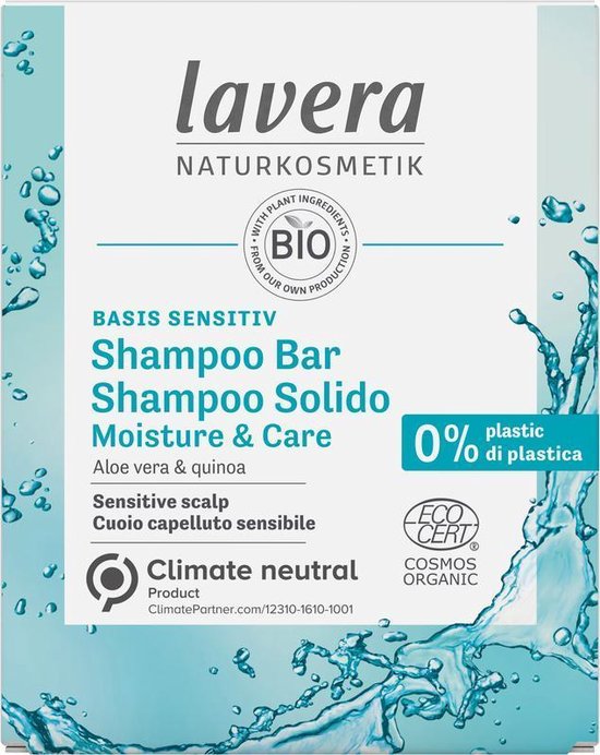 Milde Vegan Shampoo & Conditioner Zonder Parfum: Lavera Moisture Care ...