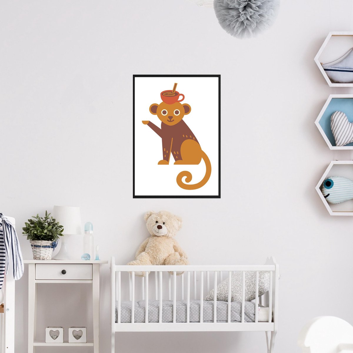 Kinderkamer - Babykamer poster - Vrolijke posters / Kinderkamer poster ...