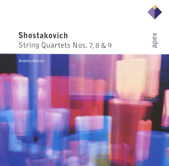 Shostakovich String Quartets nos 7, 8, 9 / Brodsky Quartet, Brodsky Qtet | Muziek | bol