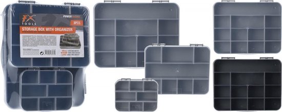 Sorteerdoos set 3 stuks | bol
