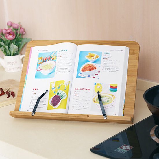 Verstelbare Boekenstandaard - Boekenhouder voor kookboek ...