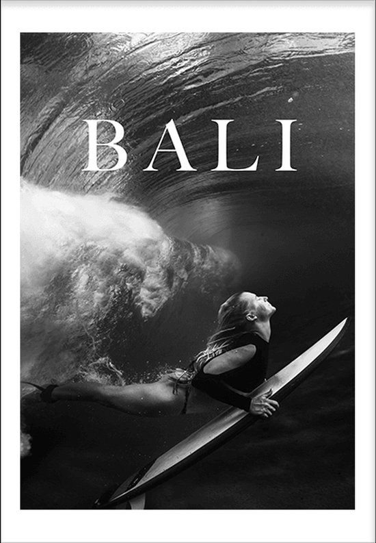 Surfer Bali Poster - Wallified - Natuur - Landschap - Zee - Poster ...