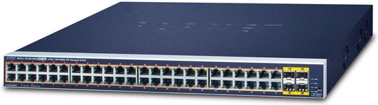 PLANET GS-4210-48P4S netwerk-switch Managed L2/L4 Gigabit Ethernet (10/100/1000) Power... | bol.com