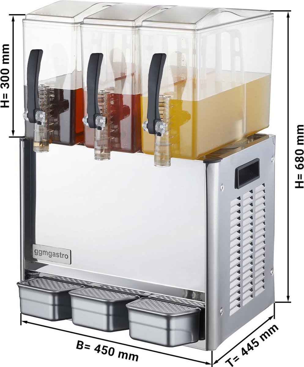 Sap dispenser - 3 x 10 Liter | Drankendispenser | Dispenser | Buffet ...