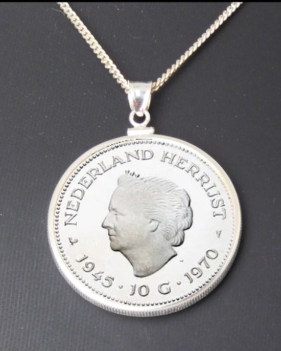Hetty'S zilveren 10 gulden munt - Wilhelmina en Juliana - 1945-1970 ...