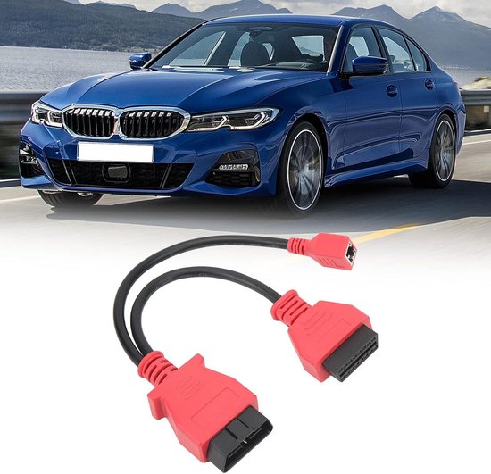 Programming Cable Adapter High Precision ABS Ethernet OBD2 Connector ...