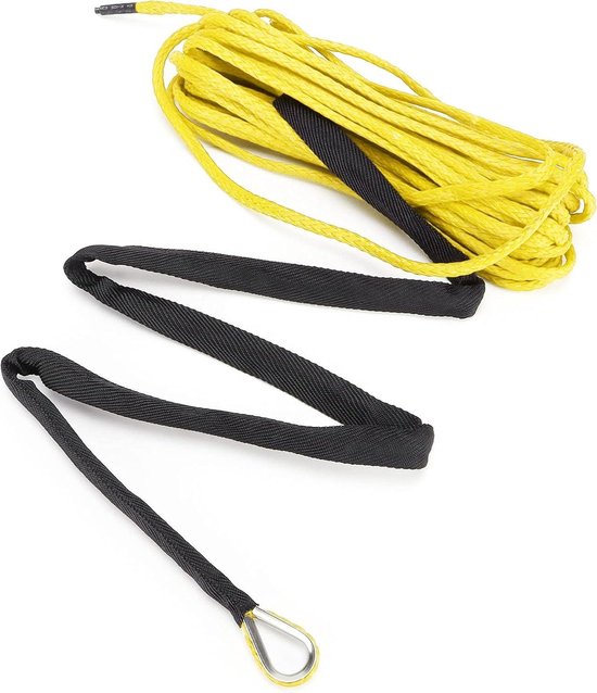 15 m Nylon-Polyethylene Fiber Synthetic Tow Rope 6 mm Diameter for SUV ...