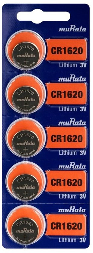CR1620 Lithium Knoopcel batterijen 5 Stuks | bol