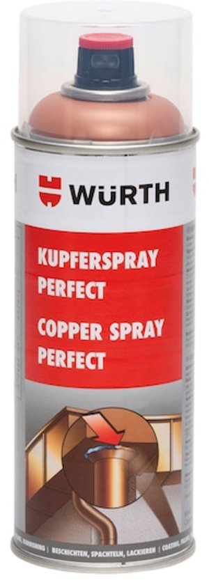 Wurth - Perfect koperspray - perfect koperspray inhoud 400 ml | bol