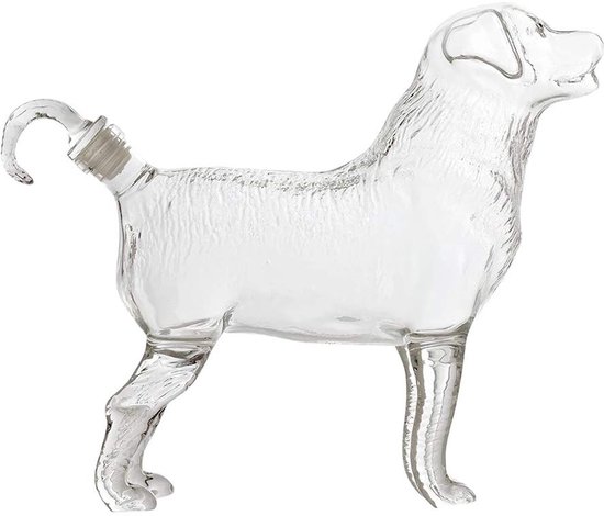 Dog Animal Whisky And Wine Decanter - Beautiful Profile of A Labrador ...