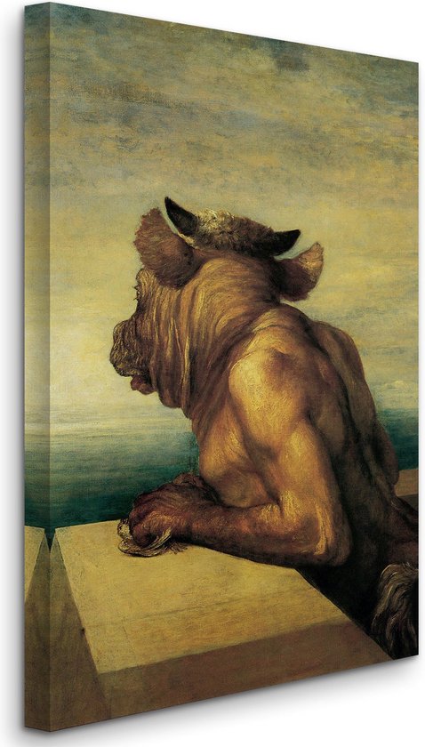 George Frederic Watts - The Minotaur - De Minotaurus (1885) - 3:2 | bol