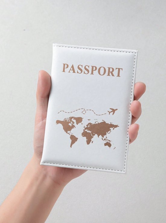 Paspoorthoes - Reisdocument Bescherming - Duurzaam - Wereldkaart Design ...
