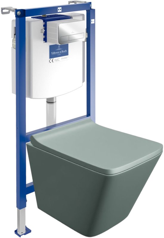 Villeroy&Boch Inbouwreservoir Complete Toiletset ViConnect H112 ...