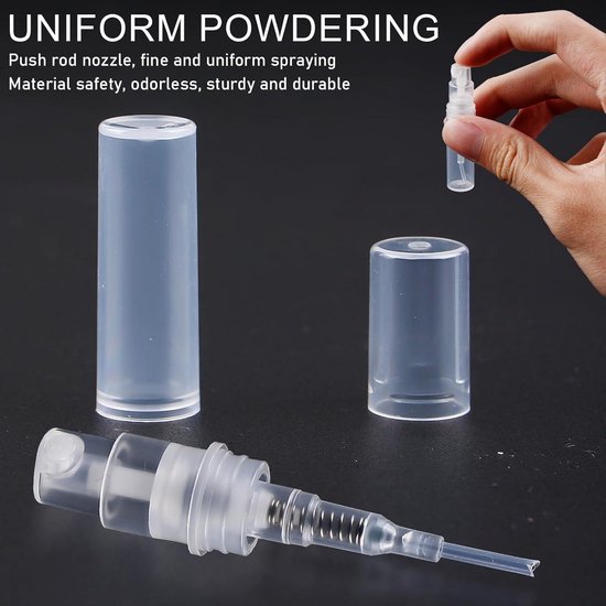 2 ml parfumverstuiver mini-spuitfles navulbaar - set van 110 stuks | bol