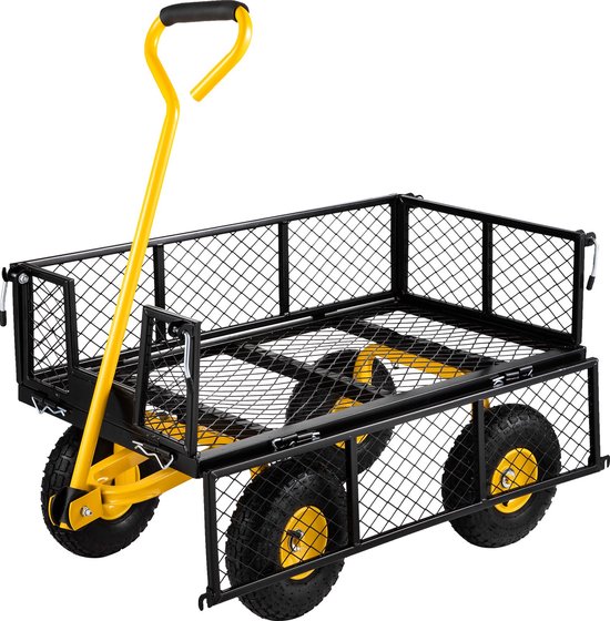 Bolderkar - Bolderwagen - Tuinkar - Handkar - Belastbaar tot 40 kg - 96 ...