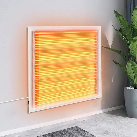 energiebesparende elektrische infrarood wandverwarming 350W - elektrische verwarming... | bol
