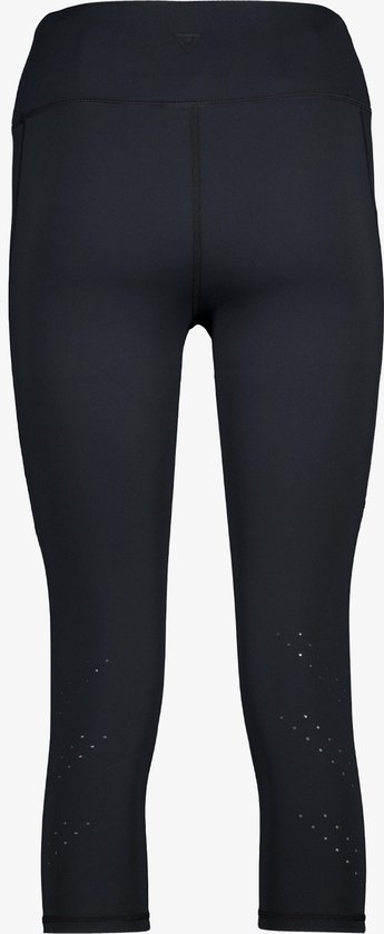 Osaga dames sport capri met laser cut - Zwart - Maat M | bol