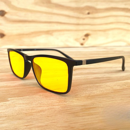 Oerjongens - Goedenavond - Blue blocker Geel - Bril | bol