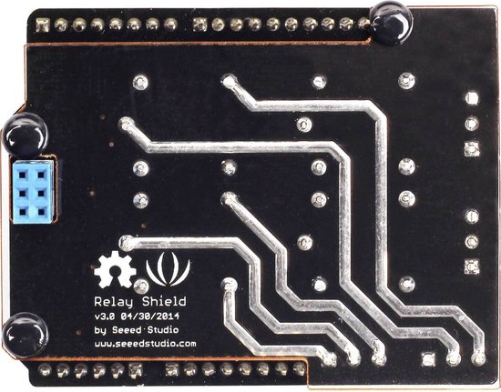 Seeed Studio Relay Shield v3.0 Shield Geschikt voor serie: Arduino | bol