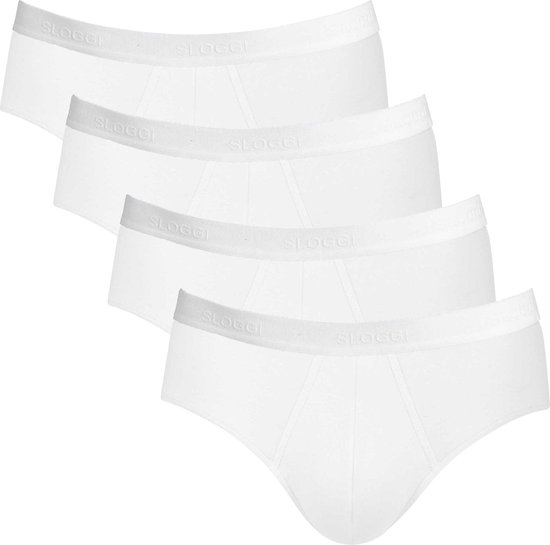 Sloggi Slip Basic Midi Verpakking van 4 | bol
