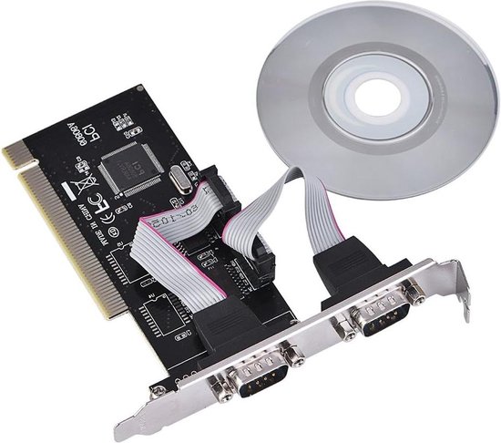 Interfacekaart Seriële 2 x RS232 - Dual Serial DB9 RS232 RS-232 - 2 ...