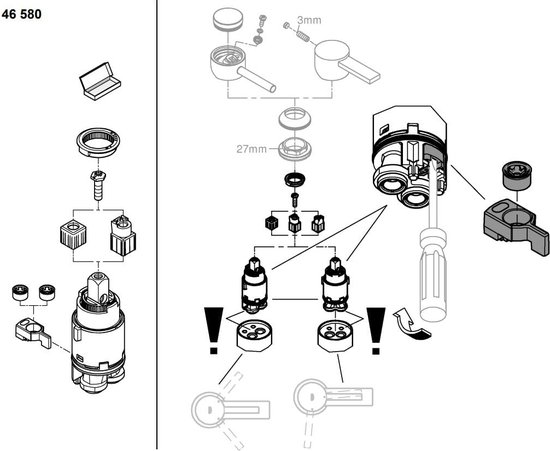 GROHE Kardoes, 46580000 | bol