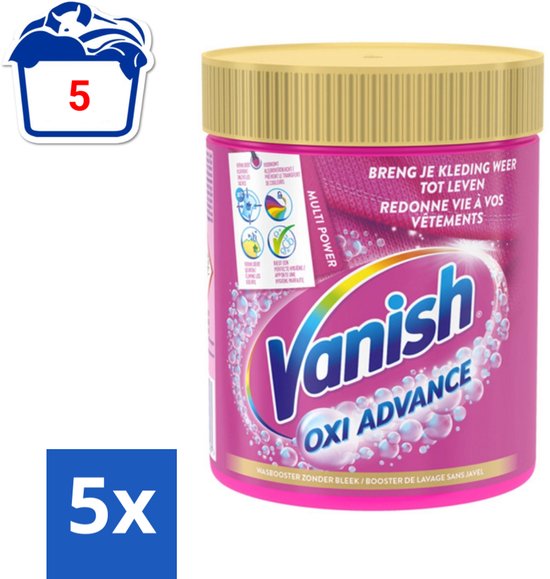 Vanish Oxi Advance - Vlekkenverwijderaar Poeder - Zonder Bleek ...