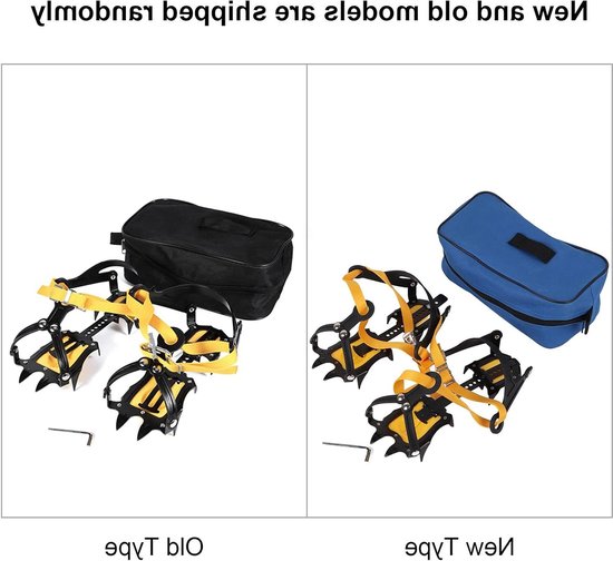 IJsklimklauwen stijgijzer met riem - klimijzers voor wandelen - HTML ...