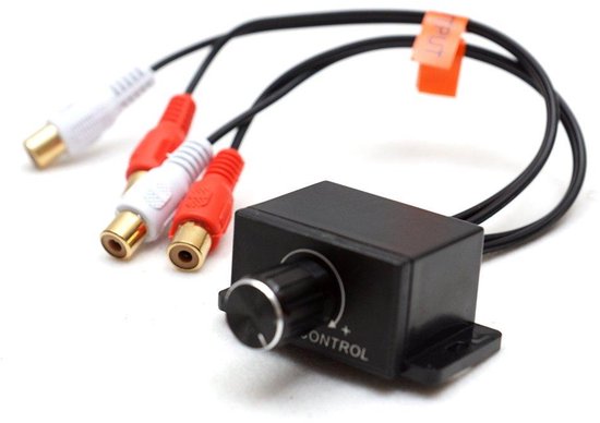 Universal Car Volume Control Knob Level Volume Adjuster Amplifier RCA ...