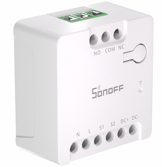 SONOFF MINI-D Smart WiFi Matter-schakelaar (AC/DC 12-48V, droog contact ...