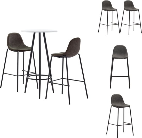 vidaXL Barset - Barsets - Bar Set - Bar Sets - 3-delige Barset stof ...