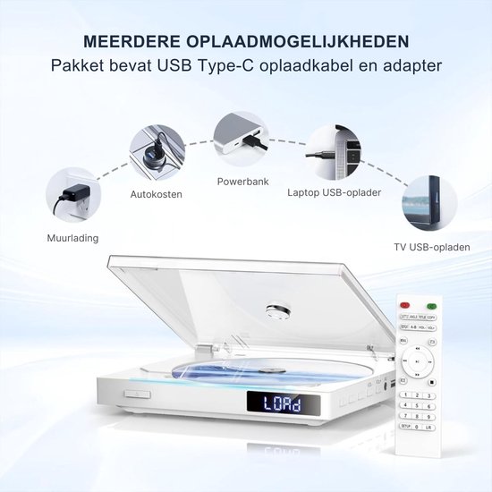 DVD Speler met HDMI - Externe DVD Speler - Blu Ray Spelers – Portable ...