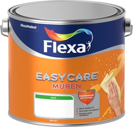 Flexa - Easycare Muren Muurverf - Iets Rabarber - Mengverf - 1 L | bol