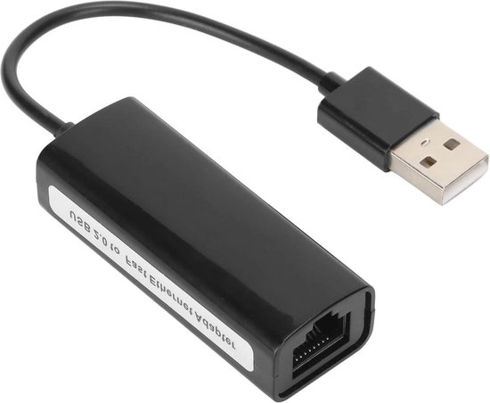 USB Naar 10/100 Mbps Netwerkadapter RJ45 Bekabelde LAN-adapter voor ...