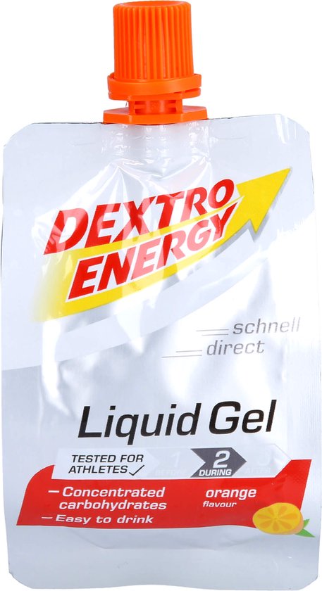 Dextro Liquid Gel Sinaasappel 60Ml | bol