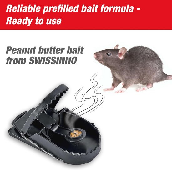 Efficiënte Rattenval voor Binnen en Buiten: Herbruikbare Slagval met ...