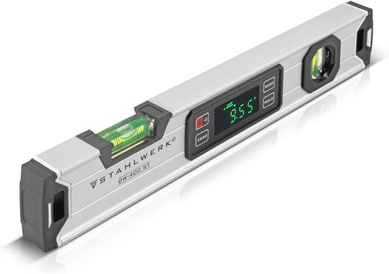 Digitale waterpas 400 mm van aluminium met magnetische functie | bol