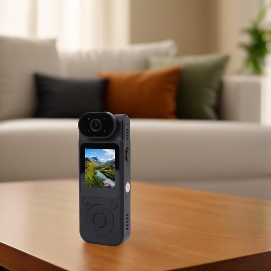 4K actiecamera Groothoek Infrarood op Het Lichaam Gedragen- 180 Graden ...