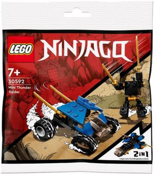 LEGO Ninjago 30592 - Mini Thunder Raider Straaljager (polybag) | bol