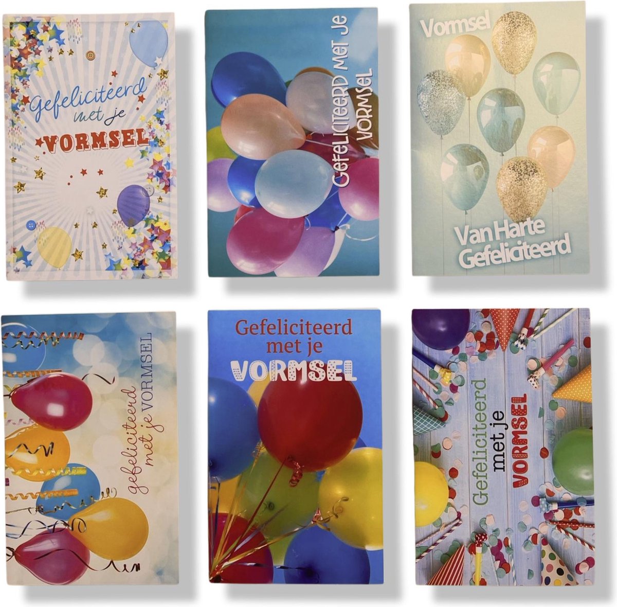 6 Cards & Crafts Luxe vormsel wenskaarten - 12 x 17 cm - Vormsel ...