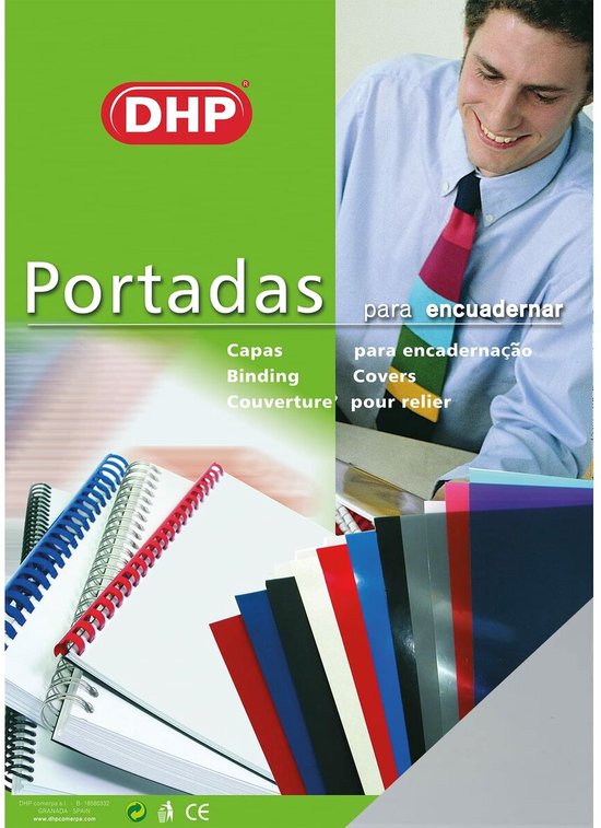 Dekbladen voor inbinden DHP Transparant PVC A4 (100 Stuks) | bol