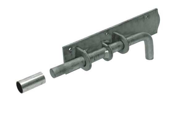 Plaatgrendel Verzinkt Met Buis Gb | bol