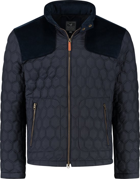 MGO Mick Herenjas - Ruitpatroon - All season - Navy Blauw - Maat M | bol