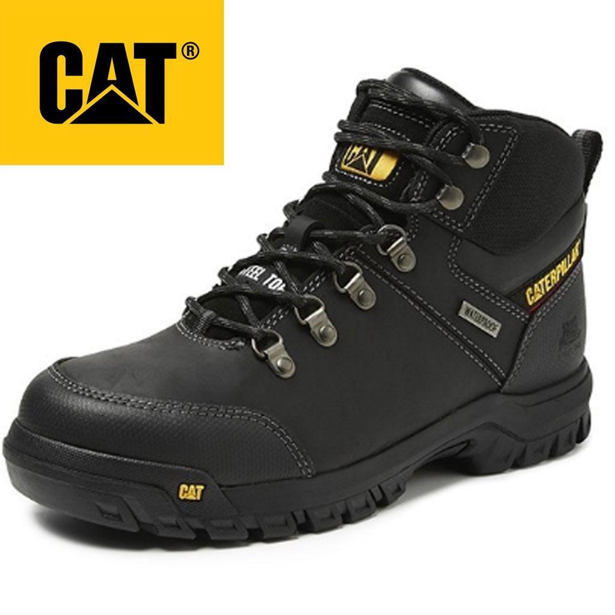 Caterpillar Framework S3 Hoog Zwart Werkschoenen Heren | bol