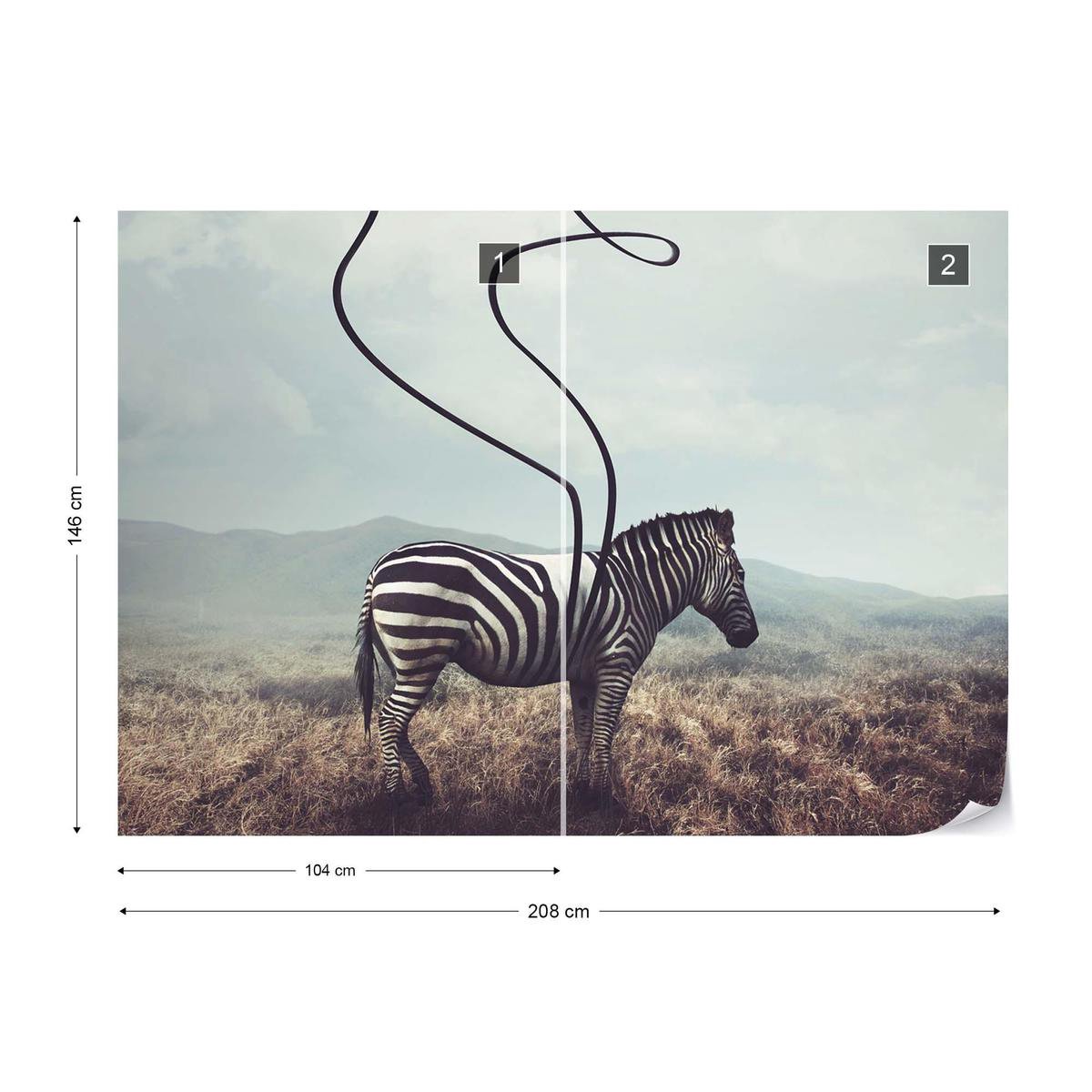 Fotobehangkoning - Behang - Fotobehang - Zebra - Zebra's - Vliesbehang ...