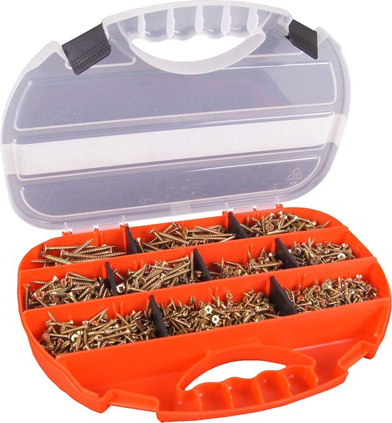 zelftappende schroeven-assortimentset / universal screw assortment box ...