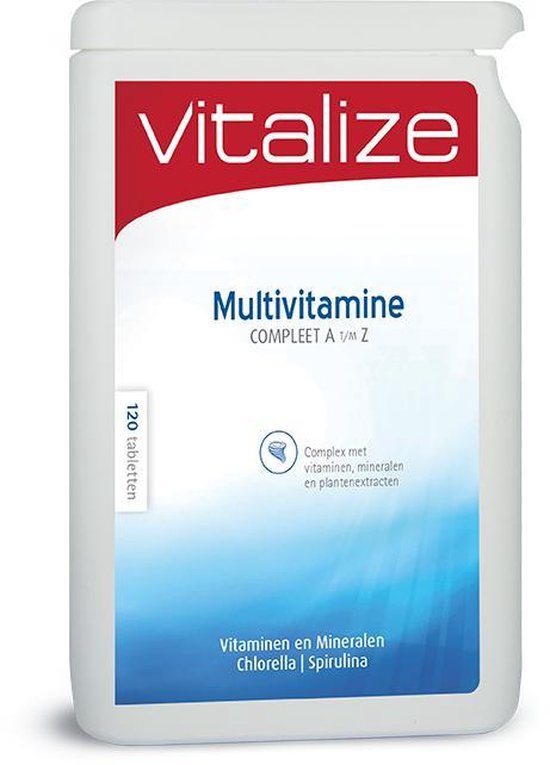 bol.com | Vitalize Multivitamine Compleet A t/m Z 120 tabletten