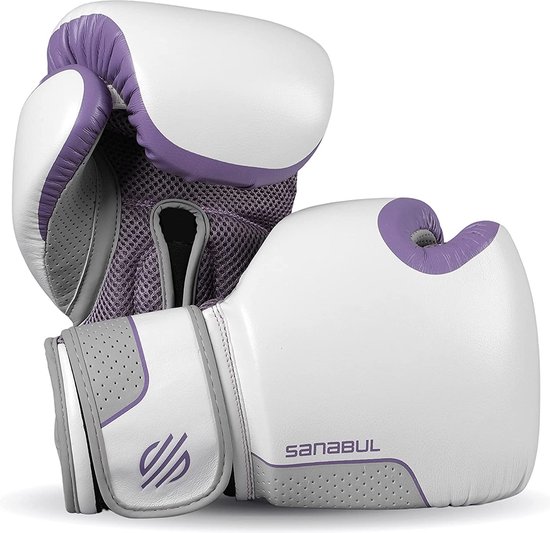 Sanabul Hyperstrike Bokshandschoenen voor dames - Paars - Maat 12 oz | bol