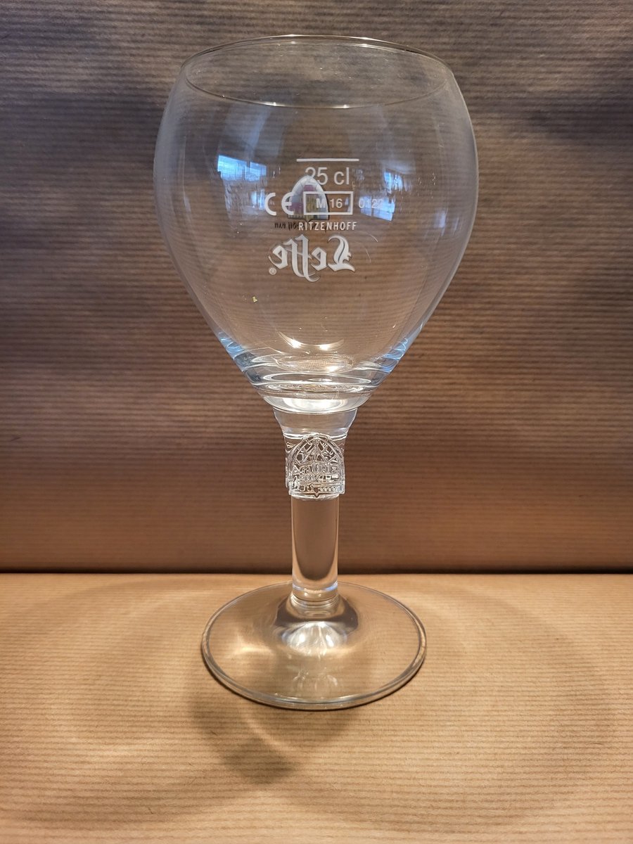 Bierglas Leffe klein, 25 cl, met reliefvoet set van 6 glazen (ZZ) | bol.com