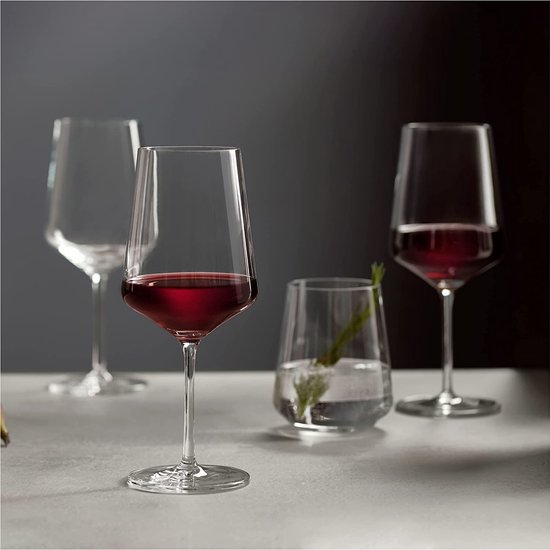 rode wijnglas 400 ml – serie Lichtweiss 2 stuks in geschenkset stijlvol ...